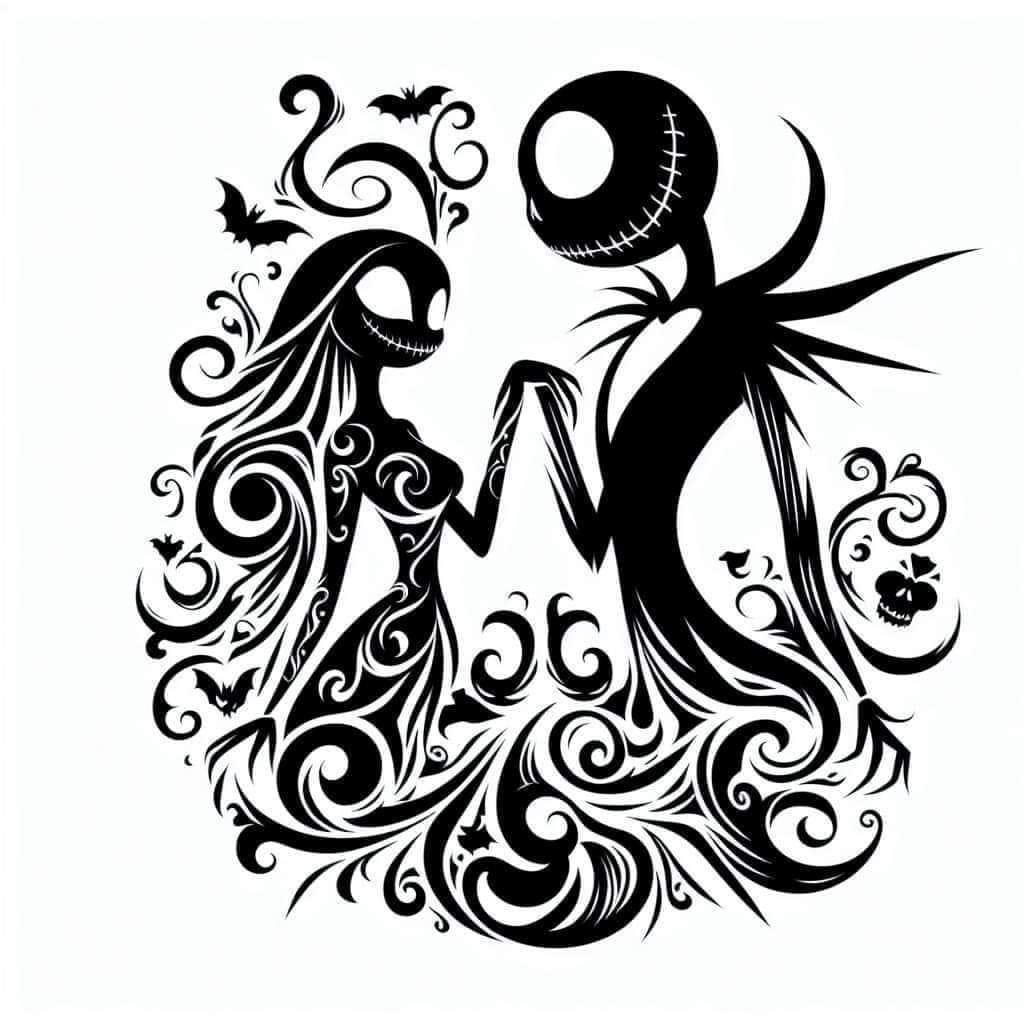 Jack and Sally - Etsy