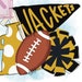 Yellow Black Jackets Team Spirit Football Cheer Flags School Png ...