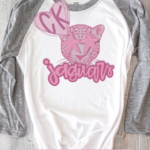 Jaguars Mascot Pink Png Instant Digital Download Cute Bright Clipart ...