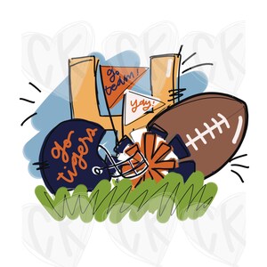 CUSTOM School Color and Word Mascot Digital File Png Clipart Team ...