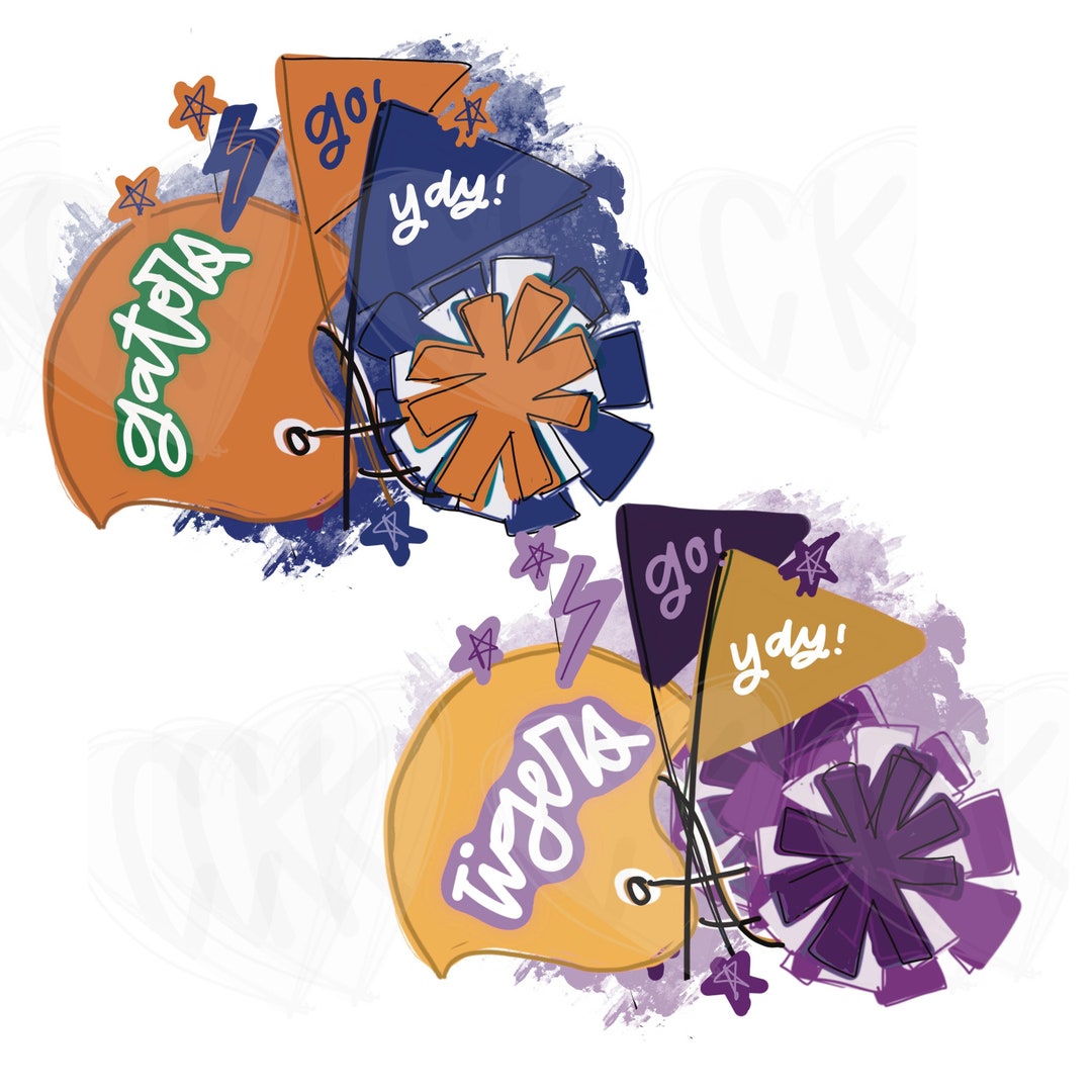 CUSTOM School Color and Word Mascot Digital File Png Clipart Team ...