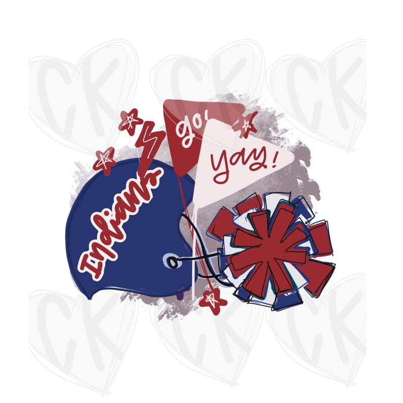 CUSTOM School Color and Word Mascot Digital File Png Clipart Team ...