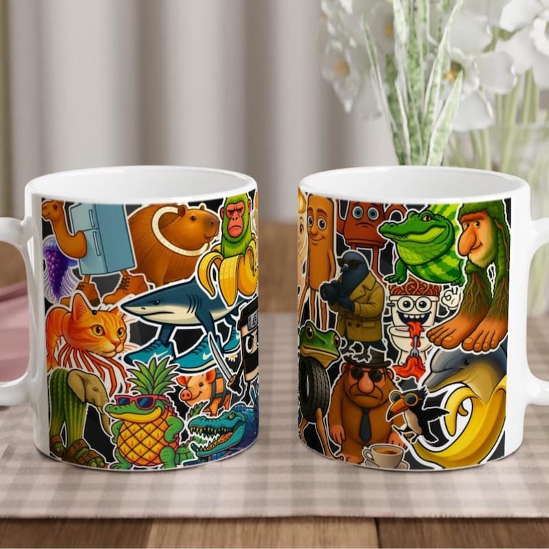 Italian Brainrot Coffee Mugs - Etsy Canada