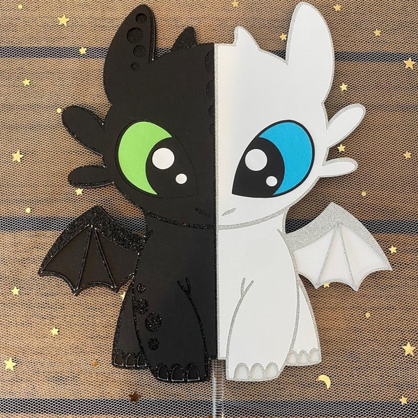 How to Train Your Dragon Cake Topper - Etsy