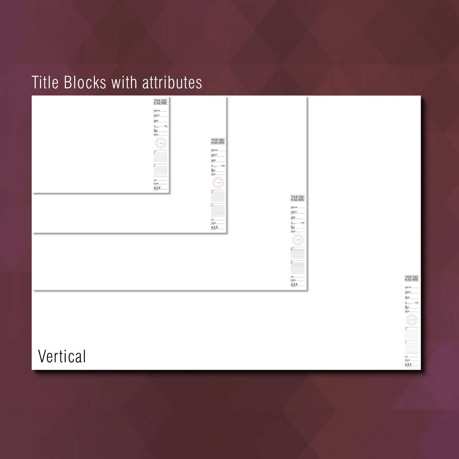 Autocad Title Blocks + FREE GIFT • Fully Editable • Crafted by a ...