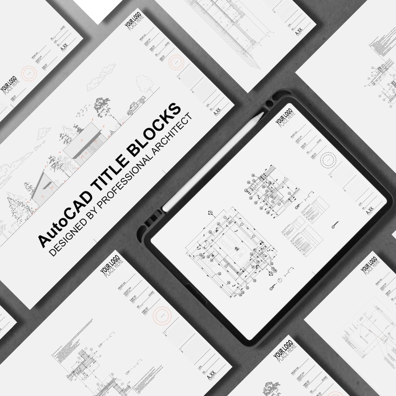 Autocad Title Blocks FREE GIFT Fully Editable Crafted by a Professional ...