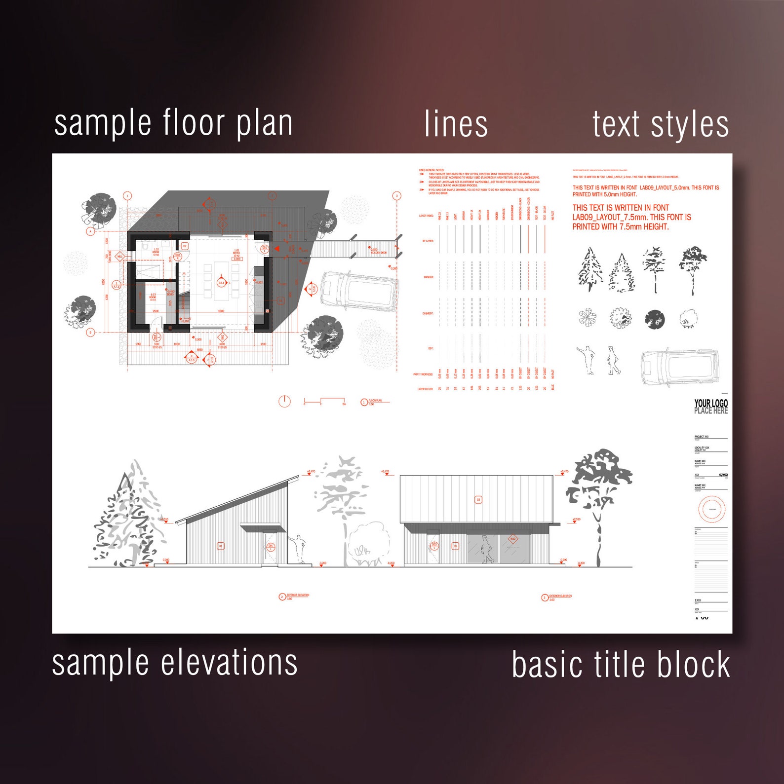 Autocad Template Package/ STARTER GIFT Video Guide Professional Autocad ...