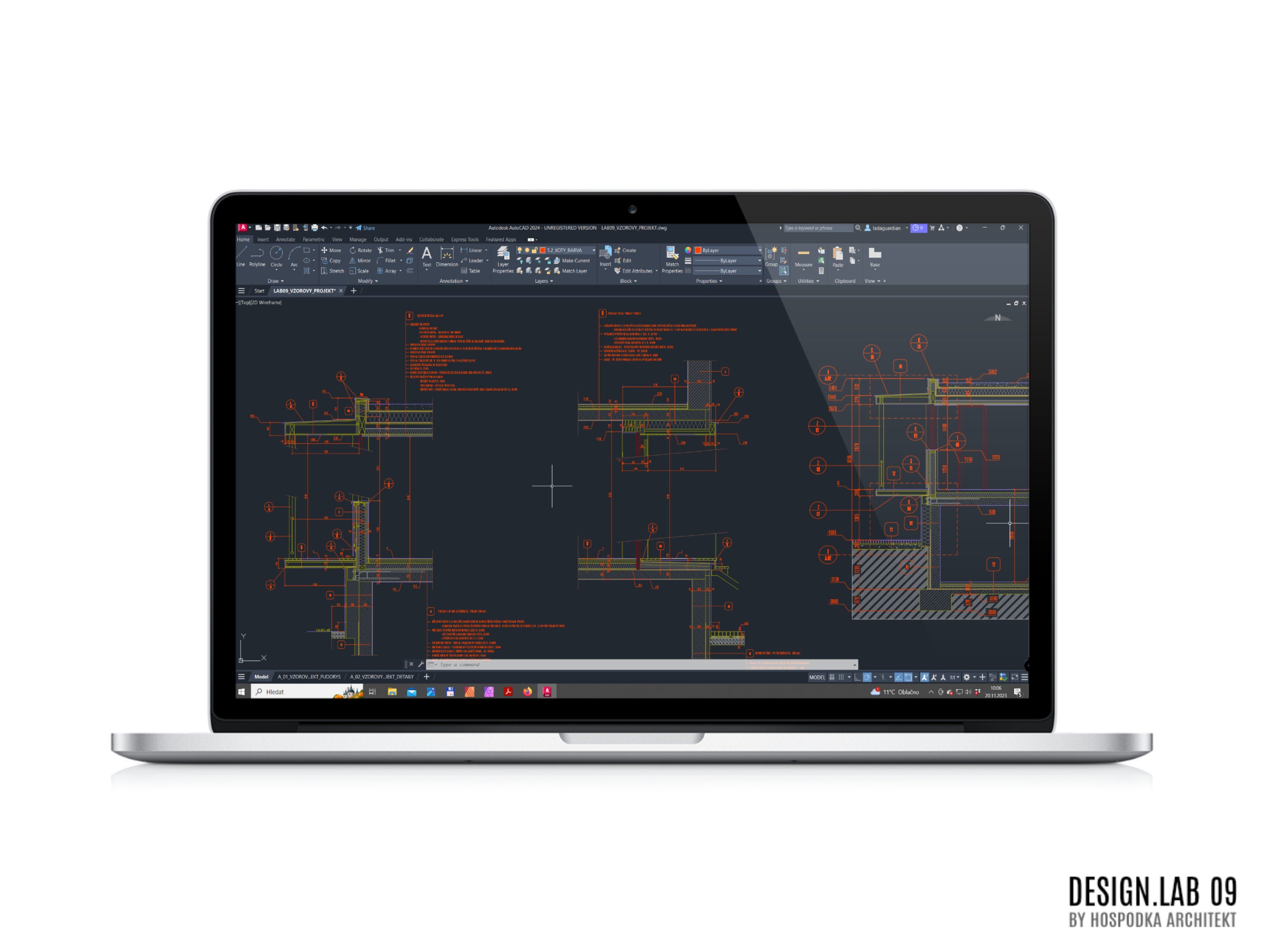 Autocad Sample Drawing • Drawings From Our Real Project • Crafted by ...