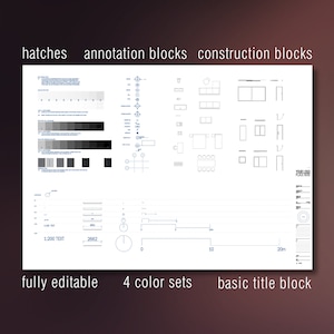 Autocad Template Package / EXTENDED + GIFT • Video Guide • Professional ...
