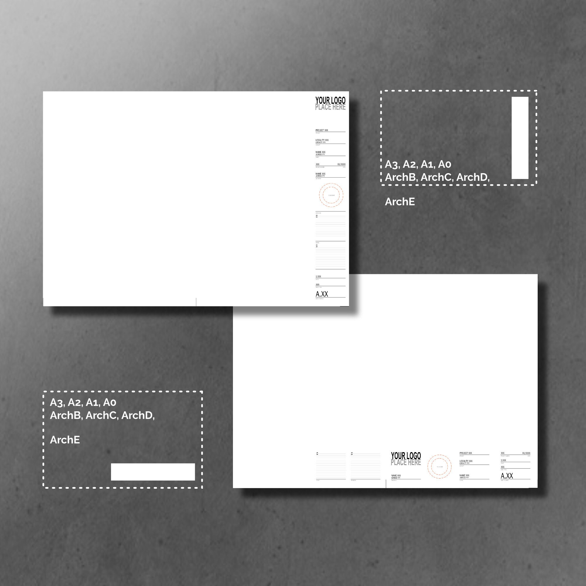 Autocad Title Blocks FREE GIFT Fully Editable Crafted by a Professional ...