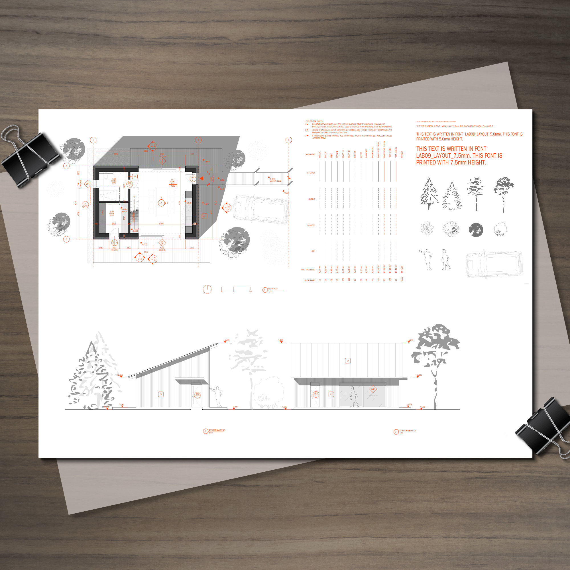 Autocad Template Package / EXTENDED GIFT Professional Autocad Drawing ...