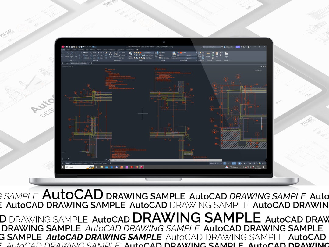 Autocad Sample Drawing Drawings From Our Real Project Crafted by DESIGN ...