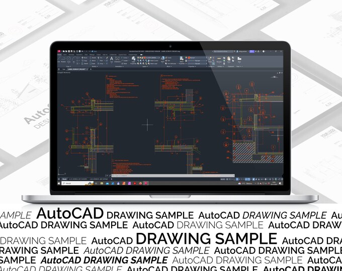 Autocad Fonts & Design Drawings - Etsy
