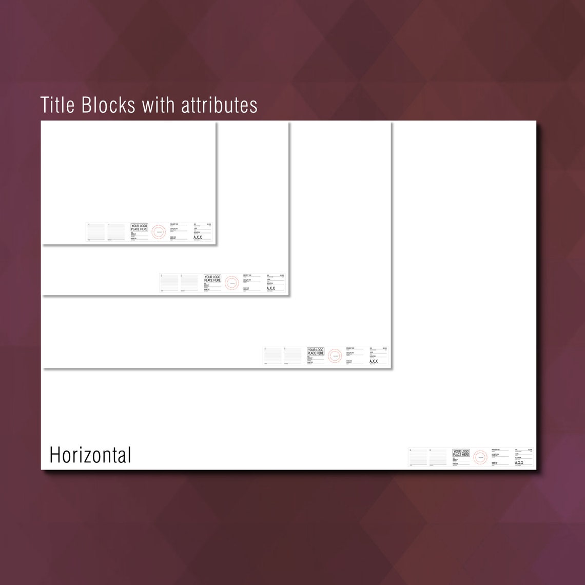 Autocad Title Blocks + FREE GIFT • Fully Editable • Crafted by a ...