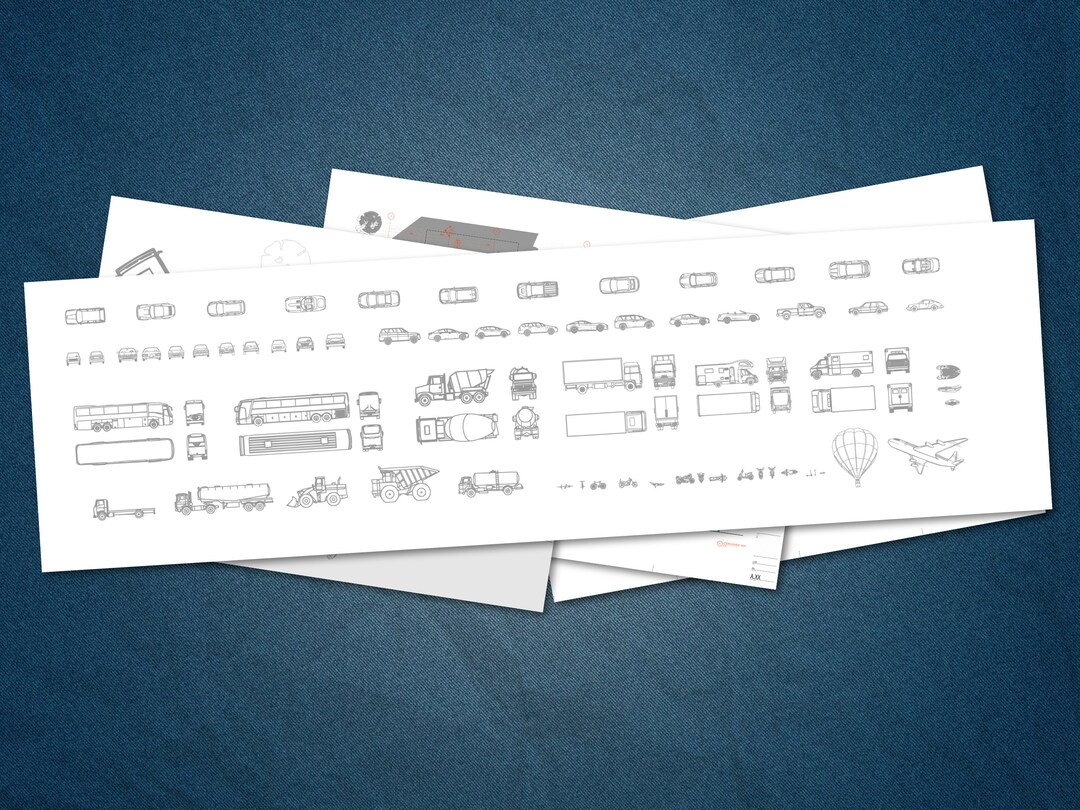 Original Autocad Blocks • TRANSPORTATION • Autocad Architecture ...
