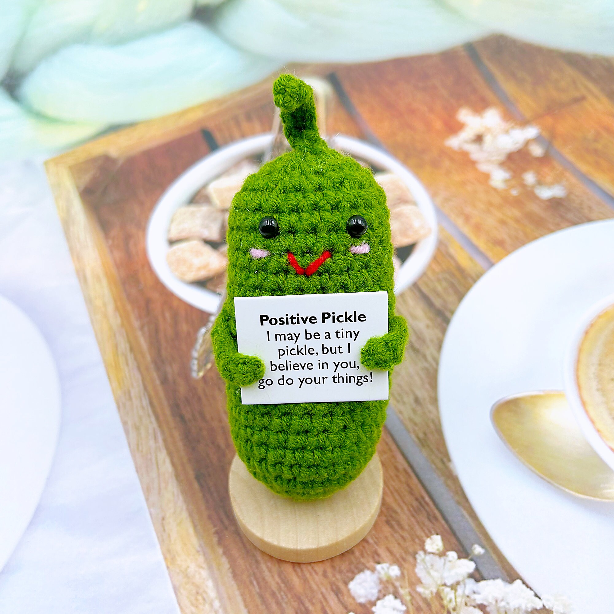 Optimistic Threads-handmade Pickle Doll A Heartfelt Gift for Friends ...