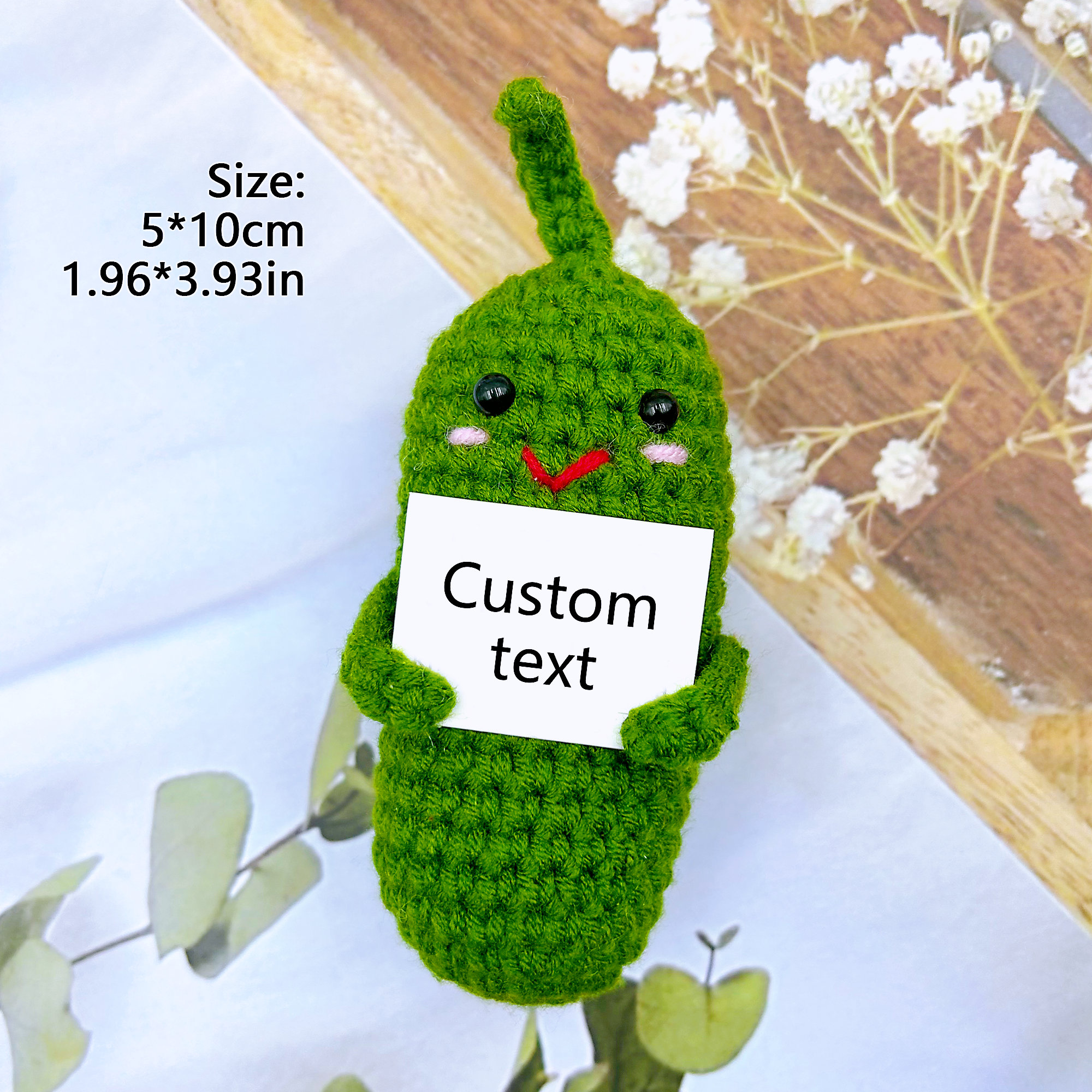 Optimistic Threads-handmade Pickle Doll A Heartfelt Gift for Friends ...