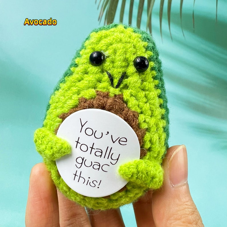 3PCS Inspirational Kids Gift,positive Avocado/potato,show Love Mushroom ...