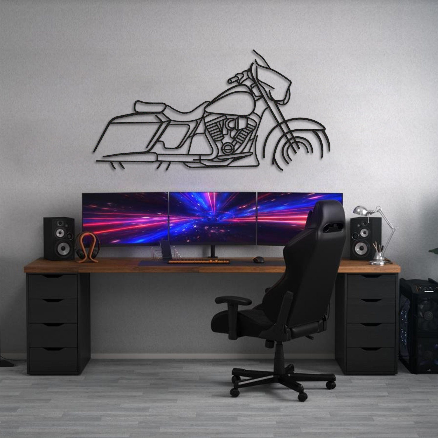 Motorcycle Metal Wall Art, Motorcycle Wall Art, Motorcycle Wall Art ...