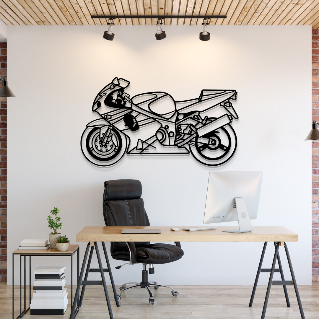 Motorcycle Metal Wall Art, Motorcycle Wall Art, Motorcycle Wall Art ...