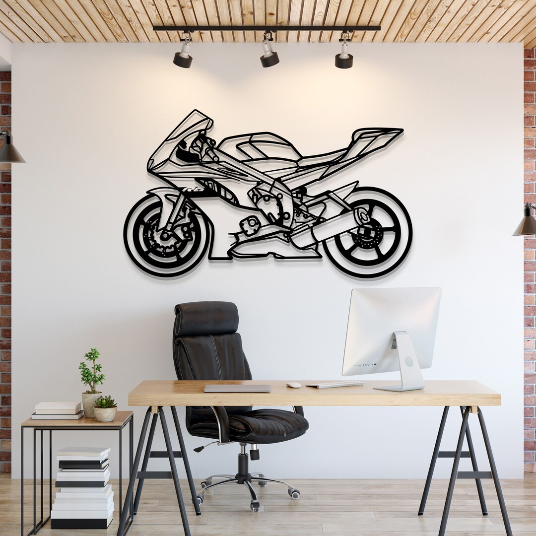 Motorcycle Metal Wall Art, Motorcycle Wall Art, Motorcycle Wall Art ...
