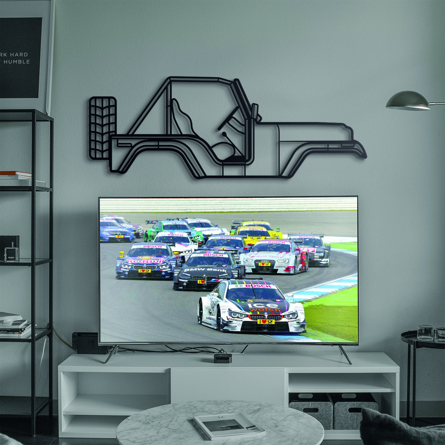 Metal Car Wall Art, Car Guy Gift, Car Wall Art, Metal Wall Art, Car ...