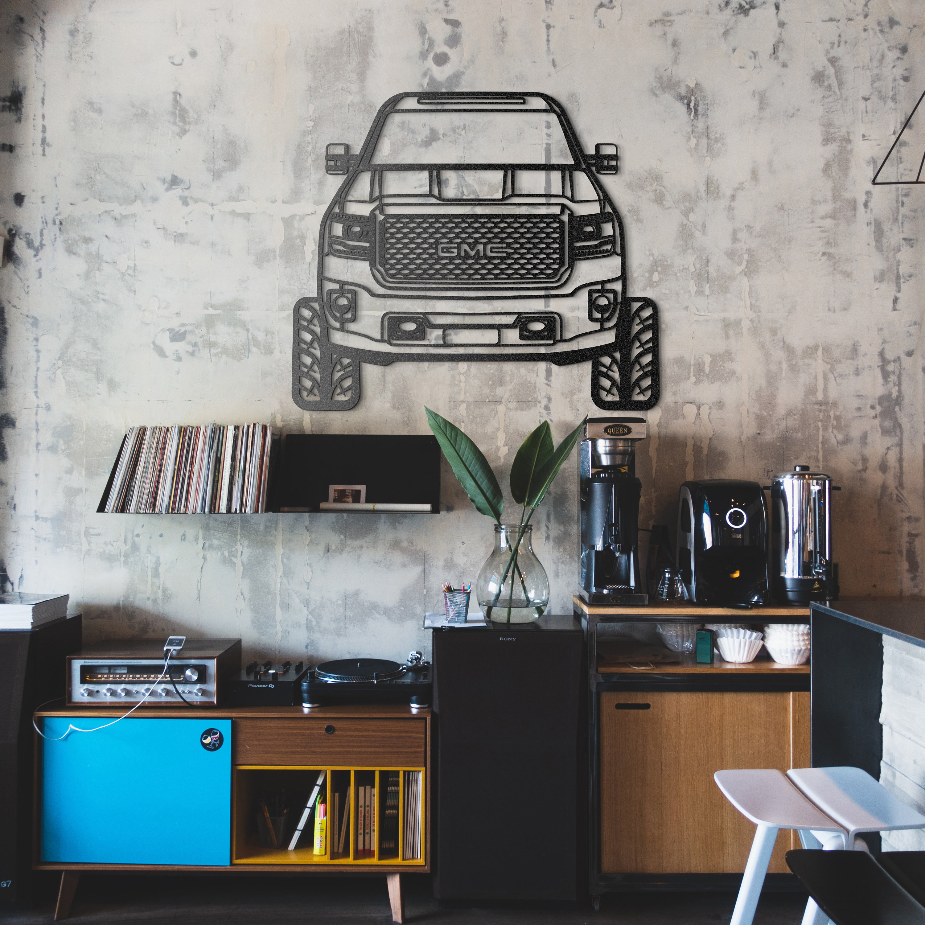 Metal Car Wall Art, Car Guy Gift, Car Wall Art, Metal Wall Art, Car ...