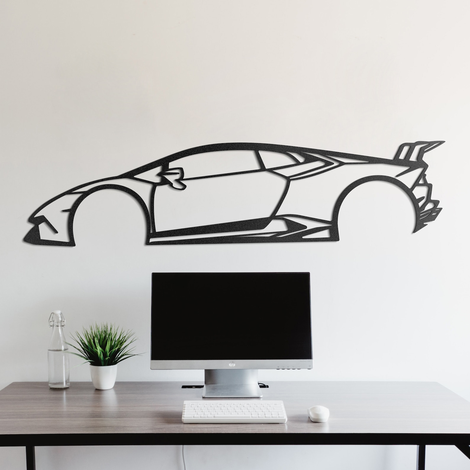 Metal Car Wall Art, Car Guy Gift, Car Wall Art, Metal Wall Art, Car ...