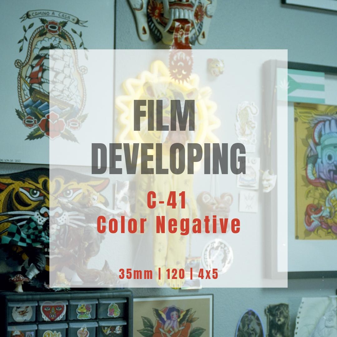 Color Negative Film Developing | Revelado De Negativos a Color - Etsy