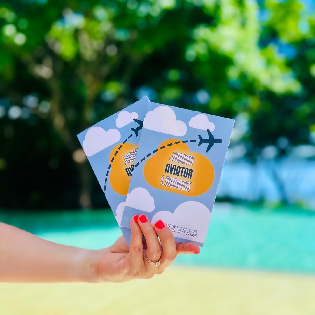 Junior Aviator Logbook: an Activity and Flight Logbook for Kids - Etsy