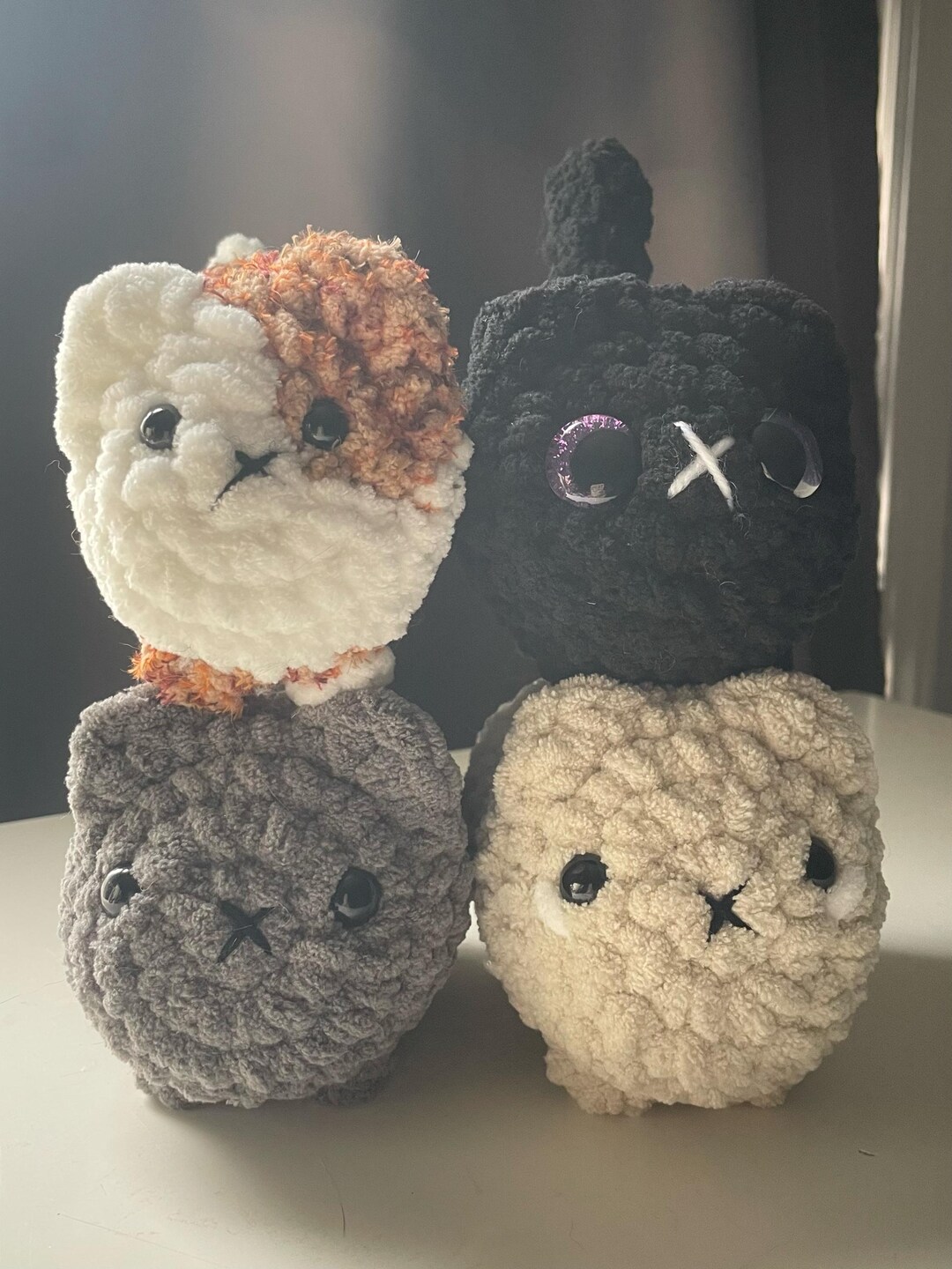 Chunky Loaf Cats | Cute Handmade Plush Toy - Etsy