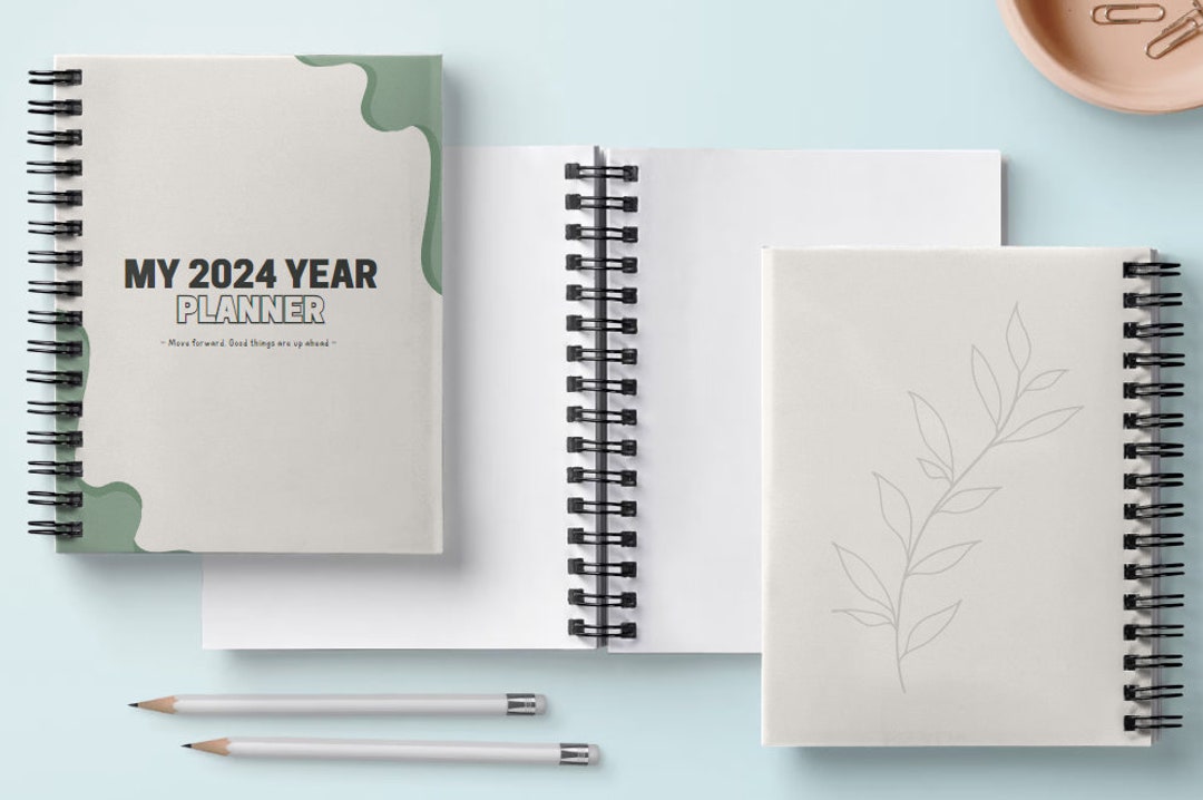 Digital Schedule Notebook 2024 for Printing - Etsy