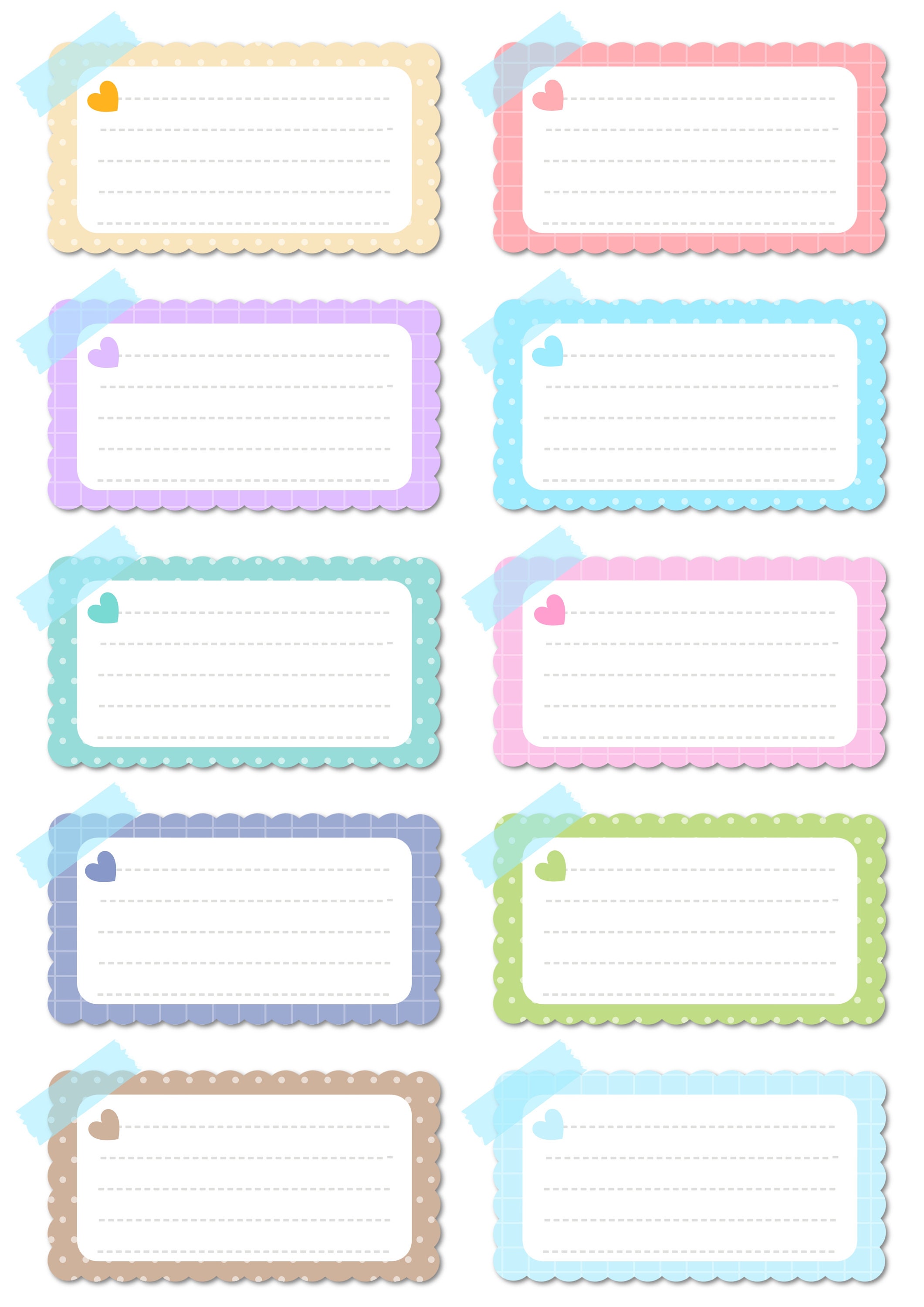 Printable Planner, Sticky Note - Etsy