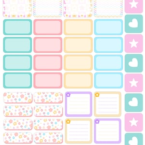 Printable Planner, Sticky Note - Etsy