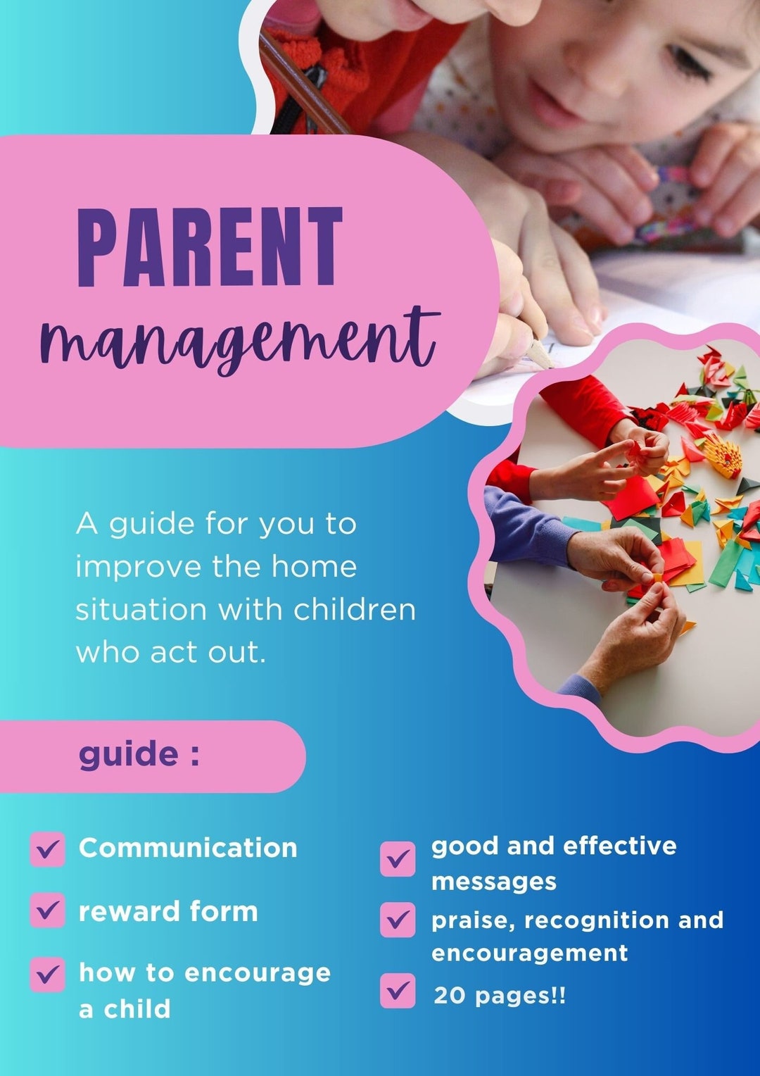 Parent Management Guide - Etsy