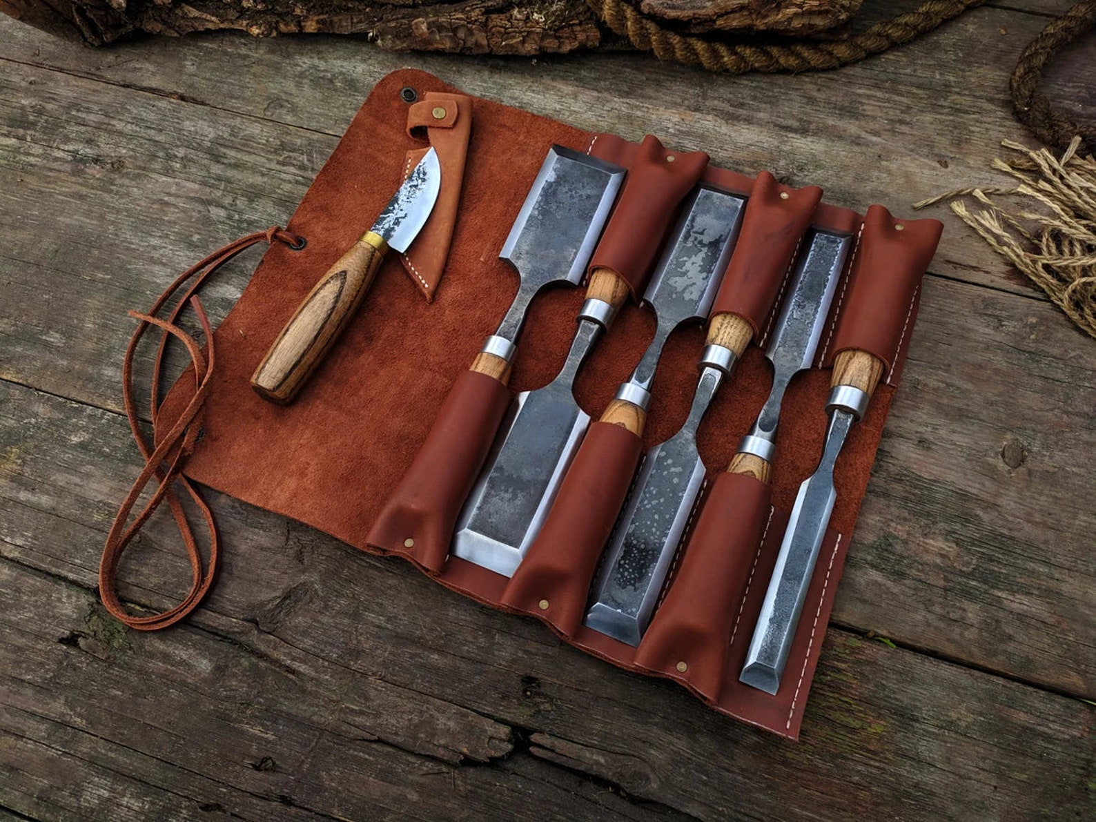 Forged Chisel Set 7pcs. Beveled Chisel. Forged Chisel. Straight Chisel ...