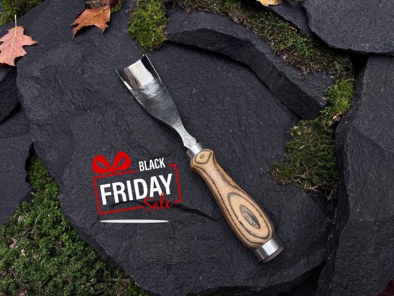 Gouge pliée forgée. Outils de sculpture à la cuillère. Burin - Etsy France