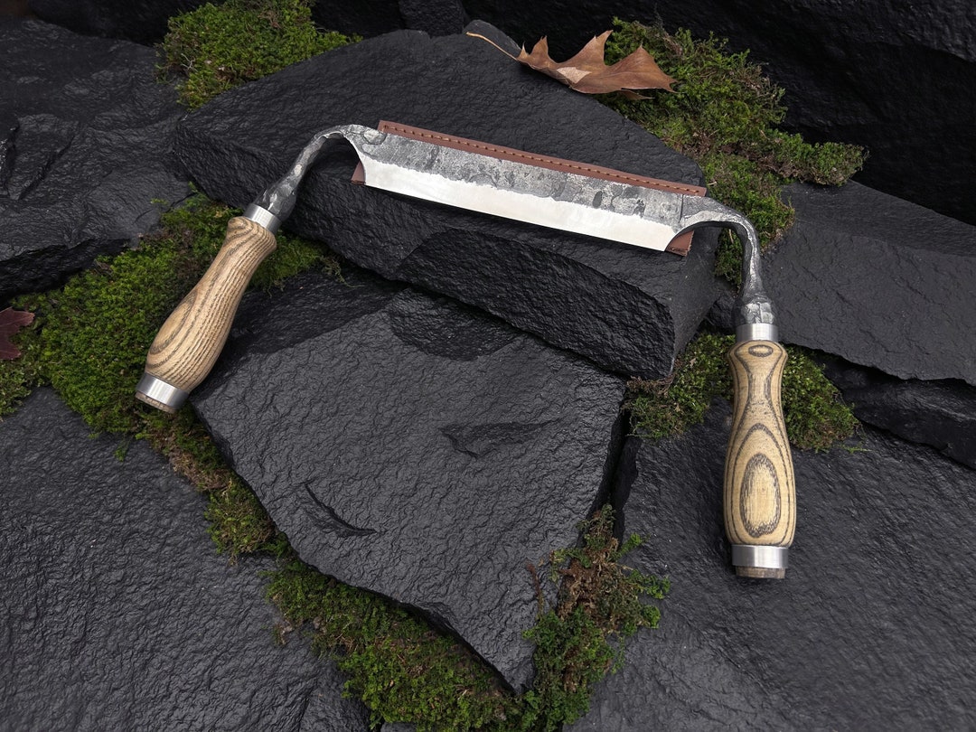 Forged Carpenters Drawknife. Hand Forged Scraper Pulling - Etsy