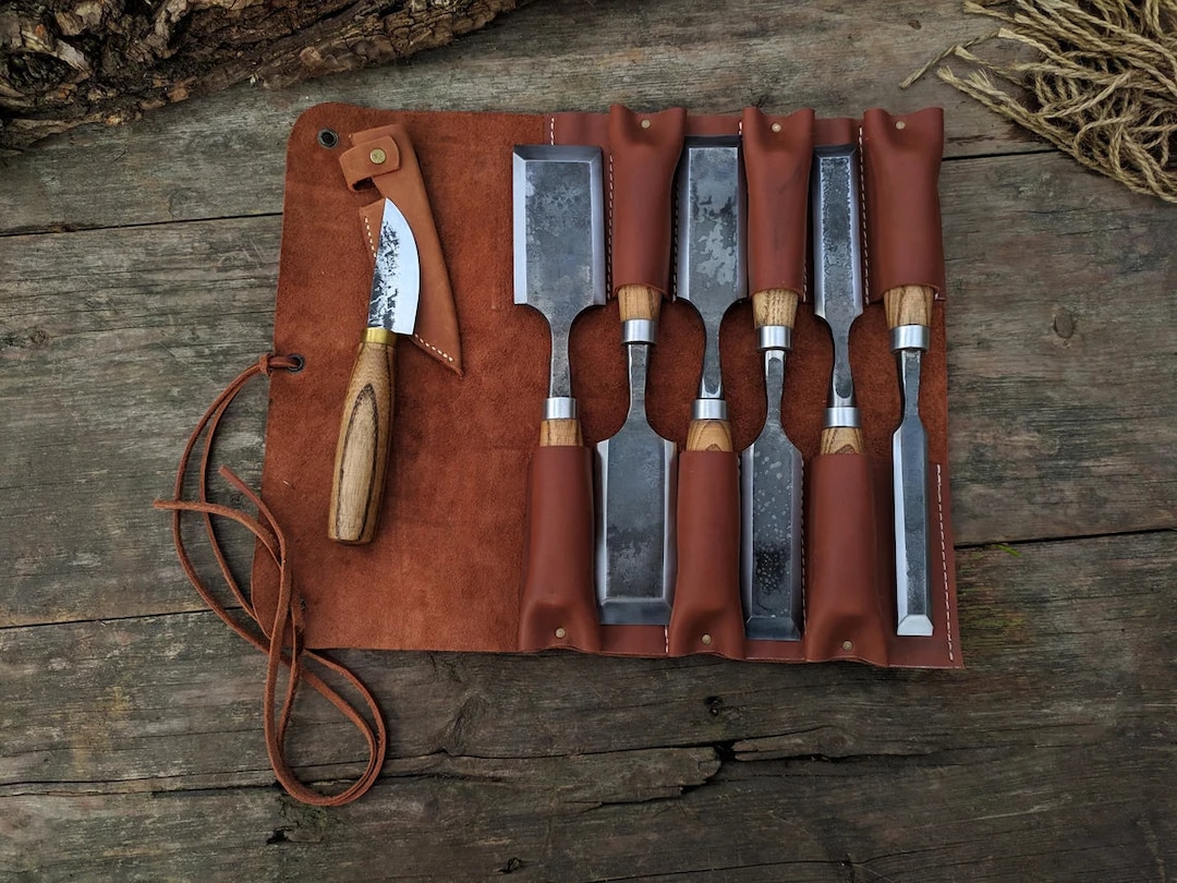 Forged Chisel Set 7pcs. Beveled Chisel. Forged Chisel. Straight Chisel ...