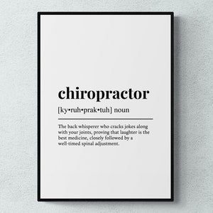 Chiropractor Word Art - Etsy