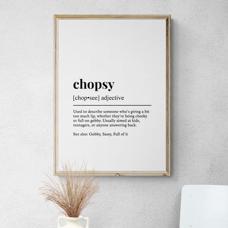 Welsh Dialect Funny Definitions Set of 6 Prints, Welsh Slang, Welsh ...