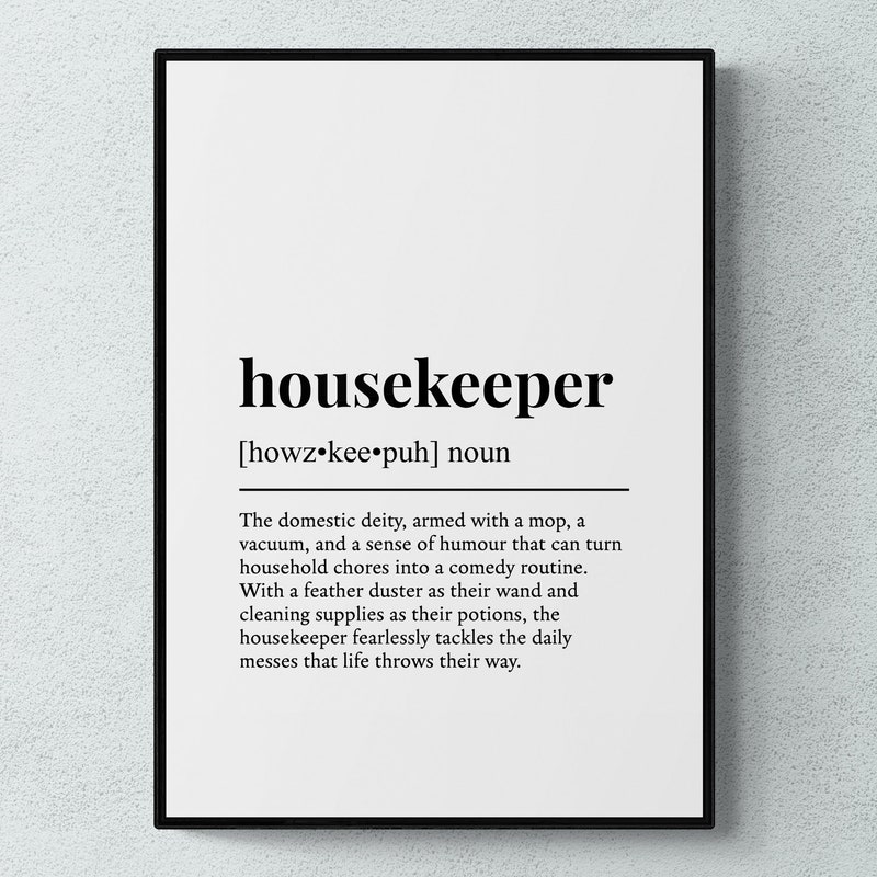 Housekeeping Week Posters - Etsy
