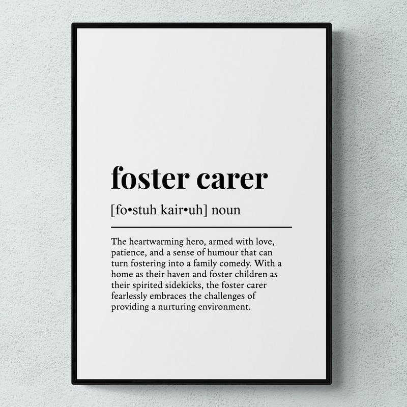 Foster Care Sign - Etsy