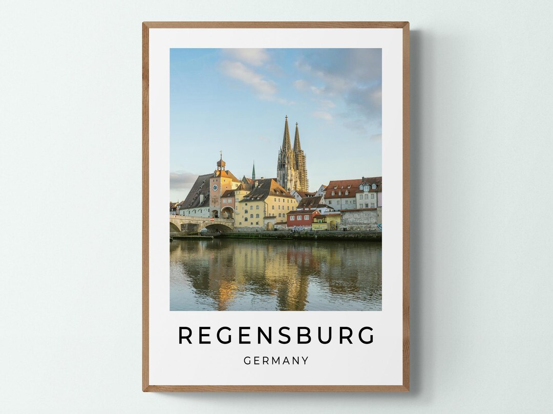 Regensburg Print, Germany Travel Poster, Photography Print, Travel Wall ...