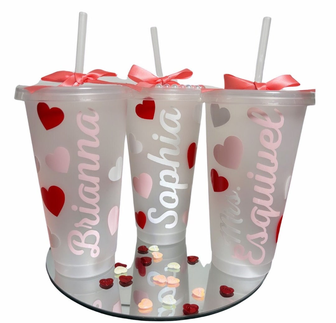 Valentines Gift for Her/personalized Valentines Day Cup/teacher ...