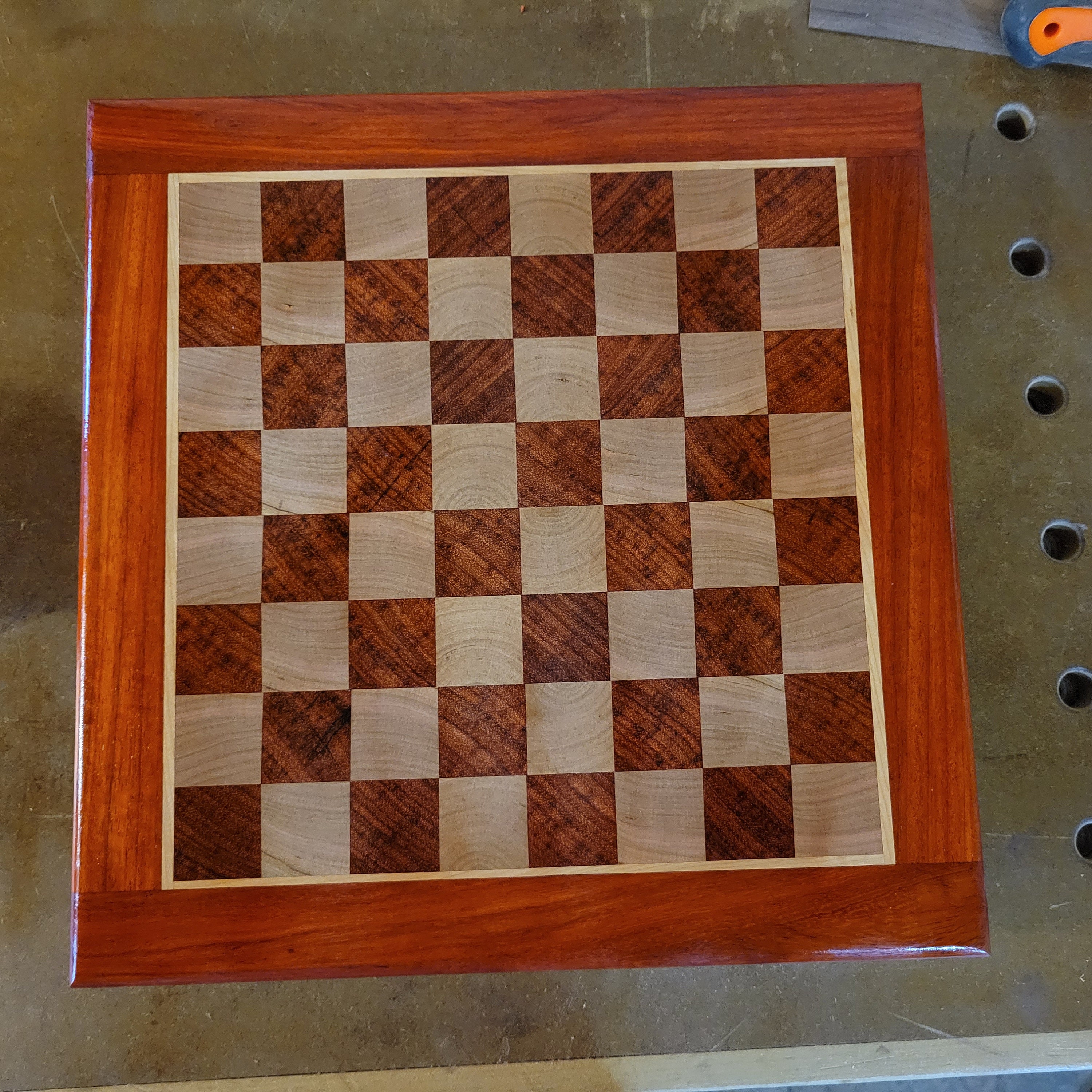End Grain Chess Board - Etsy