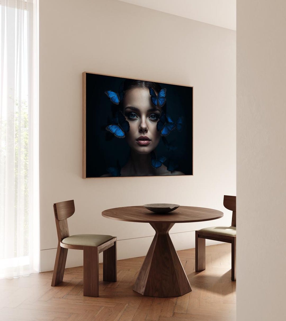 Enchantment of Blue Artwork Printable Wall Art Digital Download Wall ...