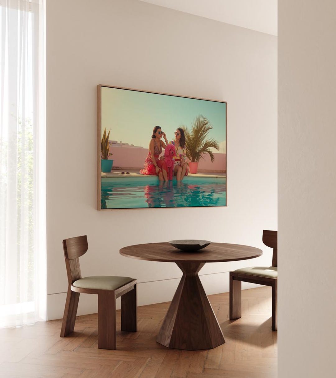 Summer Chic Poolside Artwork Printable Wall Art Digital Download Wall ...