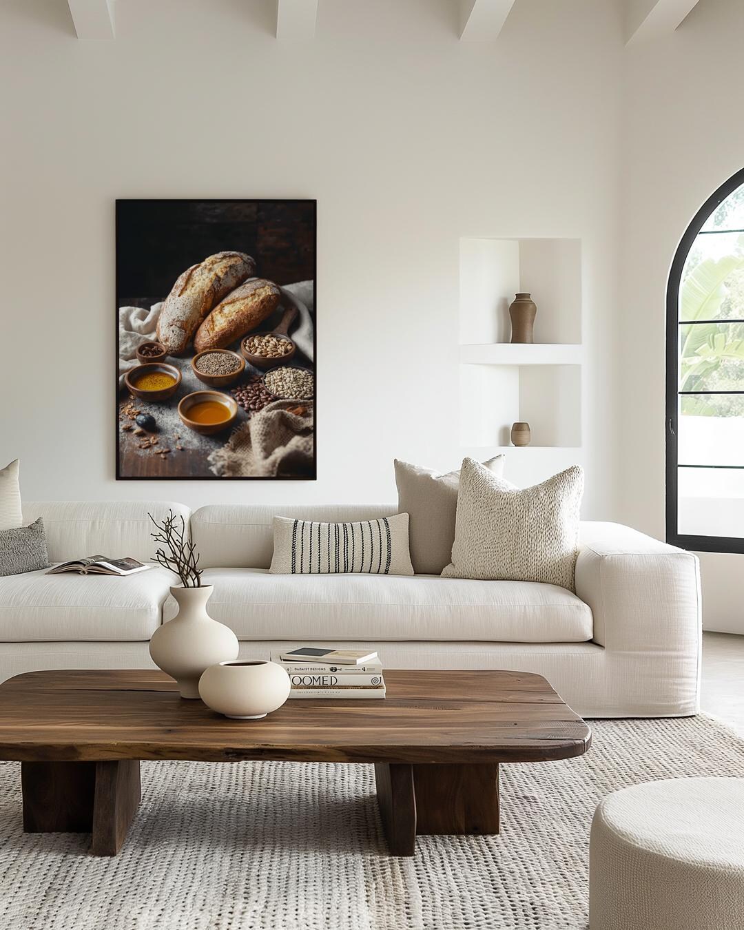 Artisanal Bread Spheres With Seeds and Oils Artwork Printable Wall Art ...