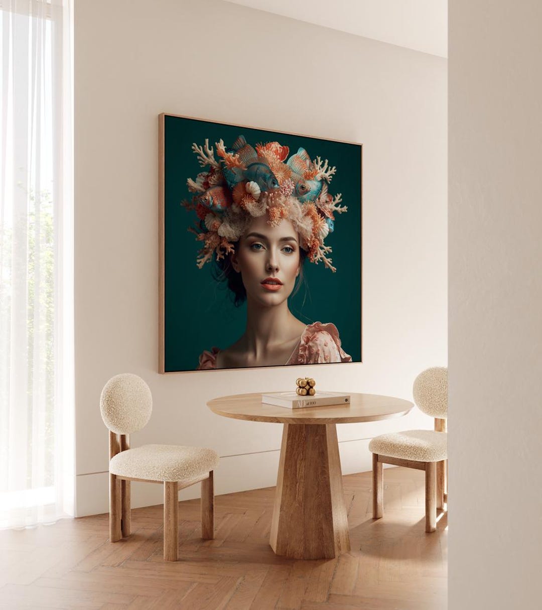 Underwater Crown of Strange Beauty Artwork Printable Wall Art Digital ...
